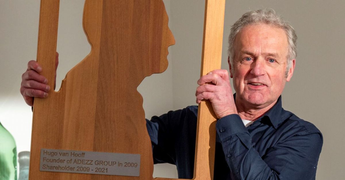 Hugo van Hooff neemt afscheid van Adezz