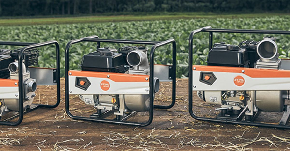 Stihl komt met nieuwe waterpompen